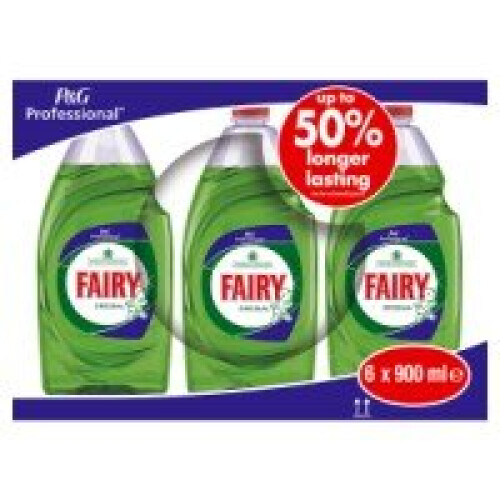 Fairy Professional Washing Up Liquid Original 6x900ml (6x900ml) on OnBuy