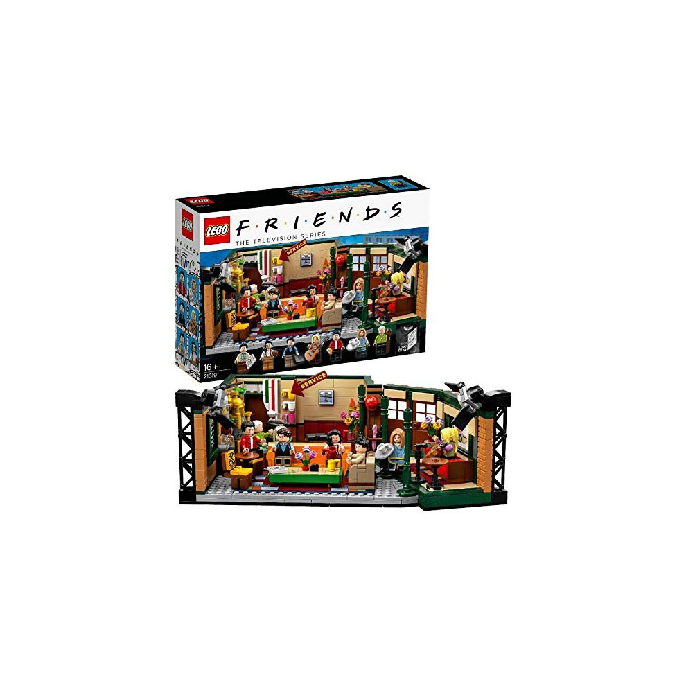 LEGO 21319 Ideas Central Perk Friends TV Show Series with Iconic Cafe Studio and 7 Minifigures ...