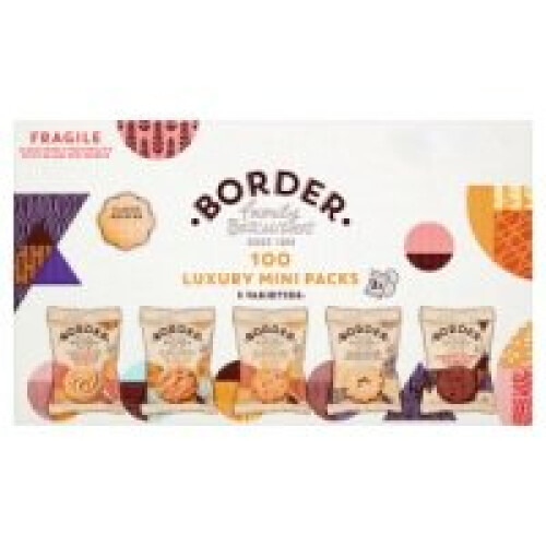 Border 100 Luxury Mini Packs 5 Varieties (100 x 2s) on OnBuy