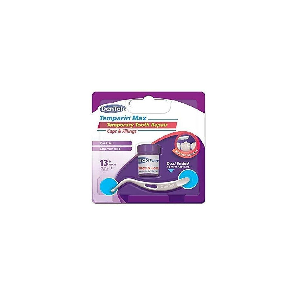 DenTek Temparin Matériau d'obturation dentaire temporaire - solution ...