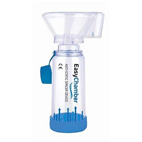 EasyChamber Anti-Static Spacer Device with Adult Mask, Inhaler Chamber ...