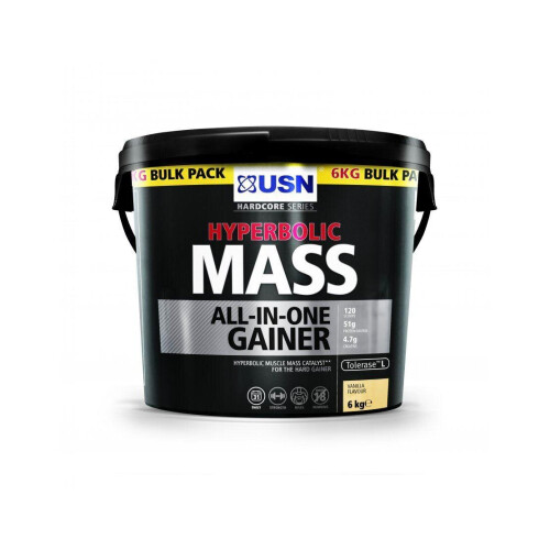 (Vanilla) USN Hyperbolic Muscle Mass All-In-One Muscle Gaining Growth ...