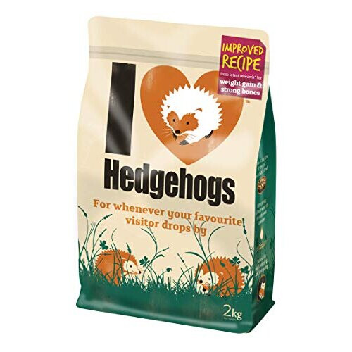 Hedgehog Food 2kg - I Love Hedgehogs - rich, nutritious food for garden ...