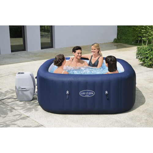 BestWay Lay-Z-Spa 71"x71"x28" Hawaii AirJet Inflatable Hot Tub with ...