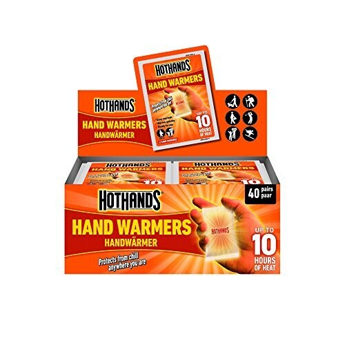 HotHands Hand Warmers - 40 pairs - 10 hours of heat - Air activated ...