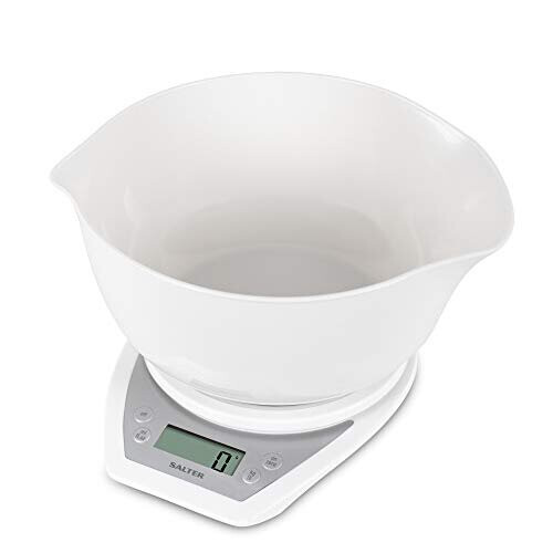 Salter Digital Electronic Kitchen Scales - 2 Litre Dual Pour Mixing ...
