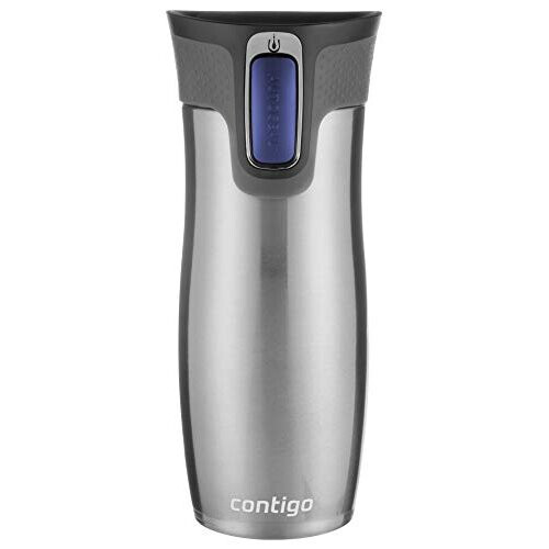Contigo West Loop Autoseal Travel Mug, Stainless Steel Thermal Mug ...