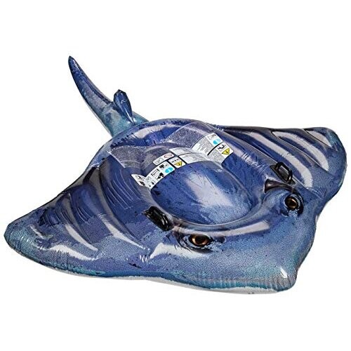 Intex Stingray Ride-On Inflatable Swimming Pool Beach Float Toy ...