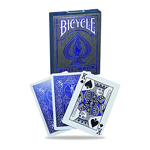 Bicycle Cobalt (Blue) Metal Luxe Playing Card Deck - Version 2 on OnBuy