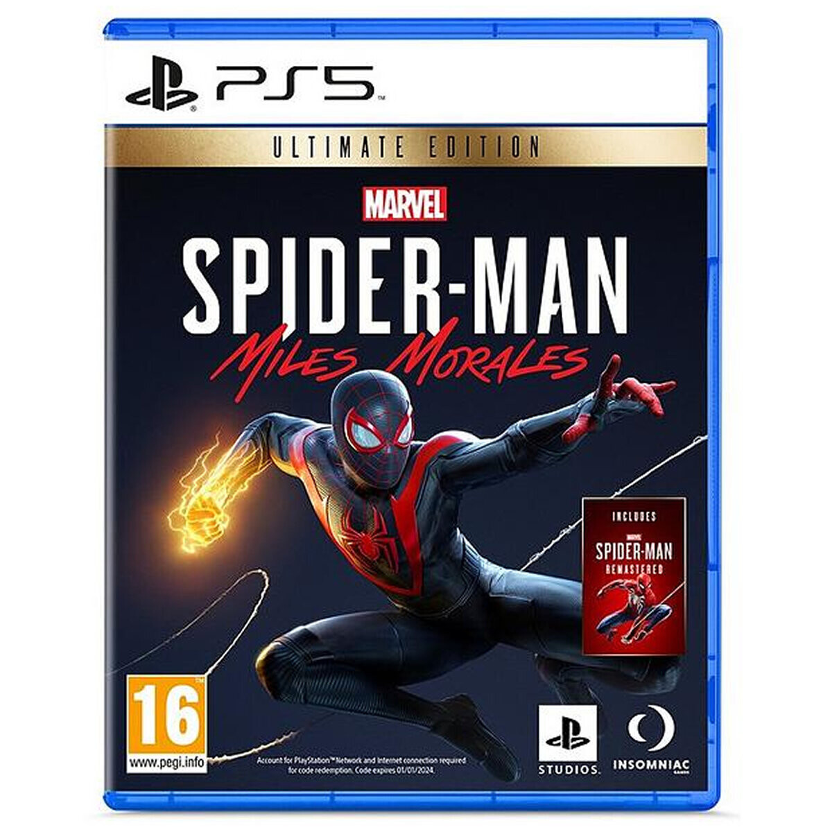 Marvels Spiderman : Miles Morales Ulimate Edition - Playstation 5 PS5 ...
