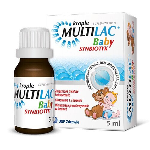 Multilac Baby Synbiotik Drops 5ml – Lactobacillus rhamnosus GG (LGG ...