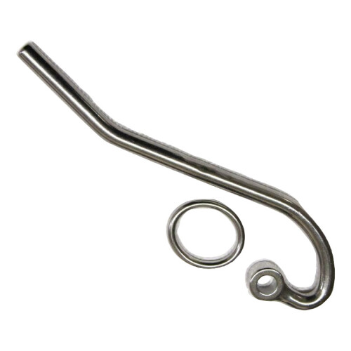 Stainless Steel Pelican Hook Ring 6.5MM x 115MM (Rigging Clevis Pin) on ...