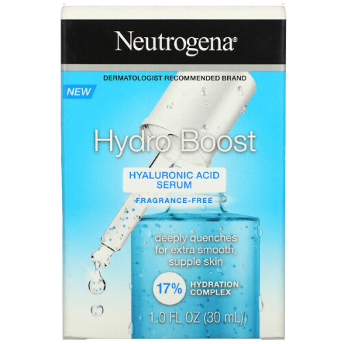 Neutrogena, Hydro Boost, Hyaluronic Acid Serum, Fragrance Free, 30ml on ...