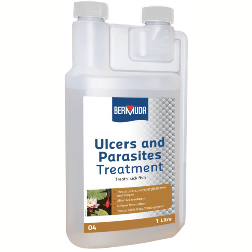 Bermuda Ulcers & Parasites Pond Treatment - Fish - Dropsy/Gill Disease ...