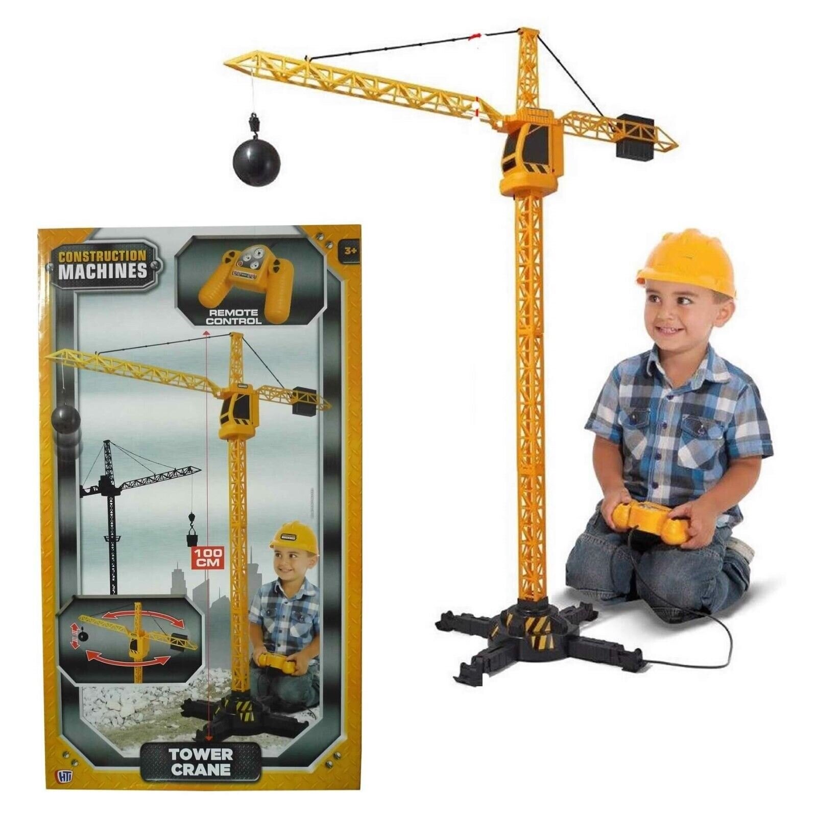 Construction Machines Remote Control Tower Crane Toy on OnBuy