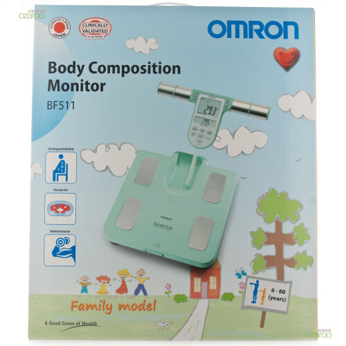 Omron Family Body Composition Digital BMI Muscle Bathroom Weighing ...