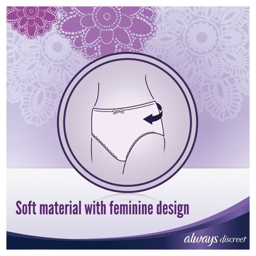 Always Discreet Sensitive Bladder Incontinence Pants Underwear Large ...