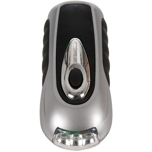 Silverline LED Wind-Up Torch - 3 LED on OnBuy