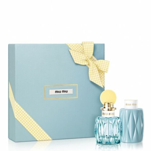 Miu Miu L'Eau Bleue Eau de Parfum Spray 50ml Gift Set on OnBuy