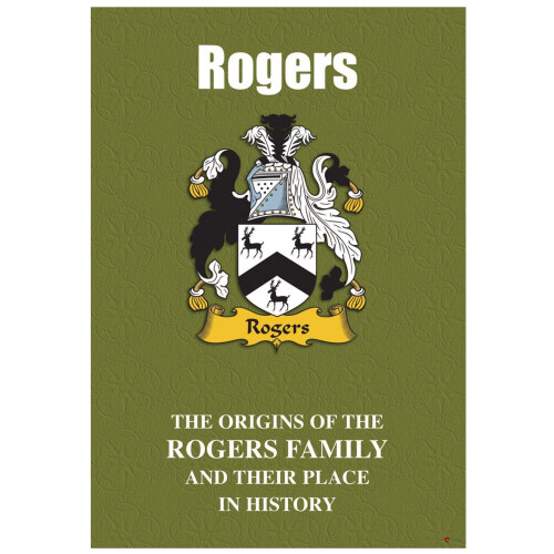 Rogers English Surname History Booklet with Historical Facts of this ...