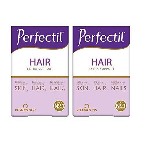 (2 PACK) - Vitabiotics Perfectil Plus Hair Tablets| 60 + 60 Tabs | 2 ...
