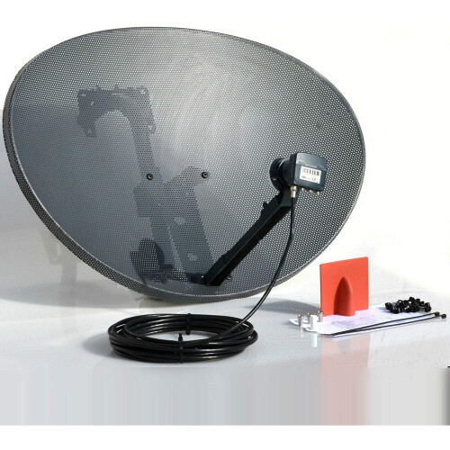 Viewi 80CM Zone 2 Freesat HDR Satellite Dish DIY Self Installation Kit ...