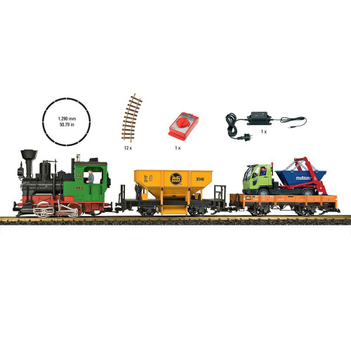 LGB Set Work Train Starter Set - G Gauge 78403 on OnBuy