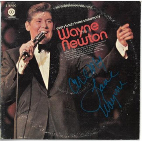 Athlon Sports CTBL-028839 Wayne Newton Signed 1967 Everybody Loves ...