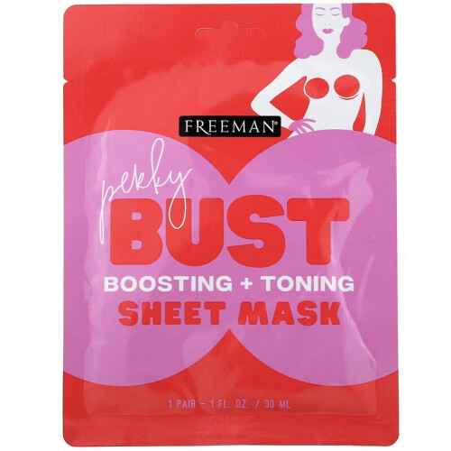 Freeman Beauty, Perky Bust Sheet Mask, Boosting + Toning, 1 Pair on OnBuy