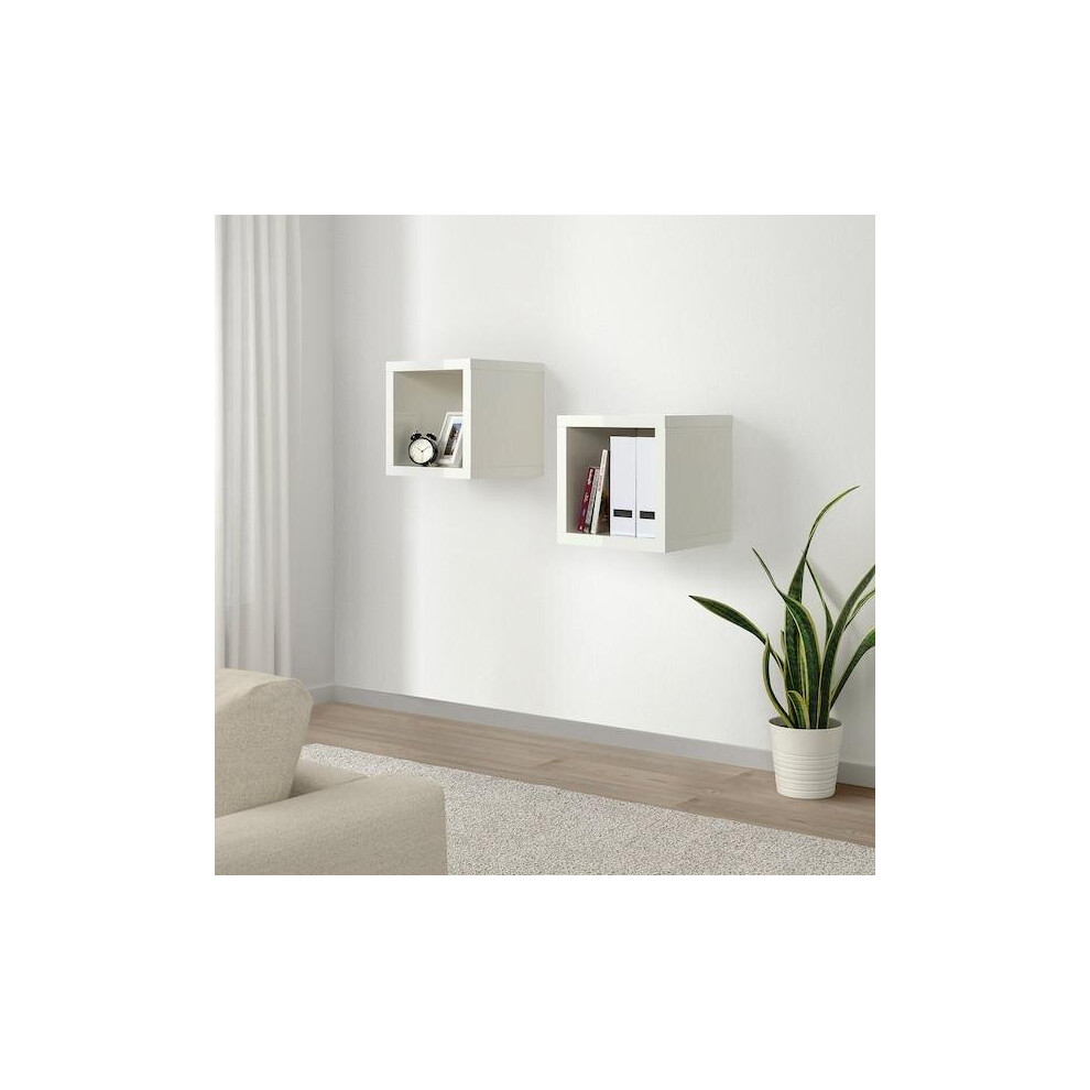 IKEA KALLAX 1 Cube Storage Bookcase Square Shelving Unit, White on OnBuy