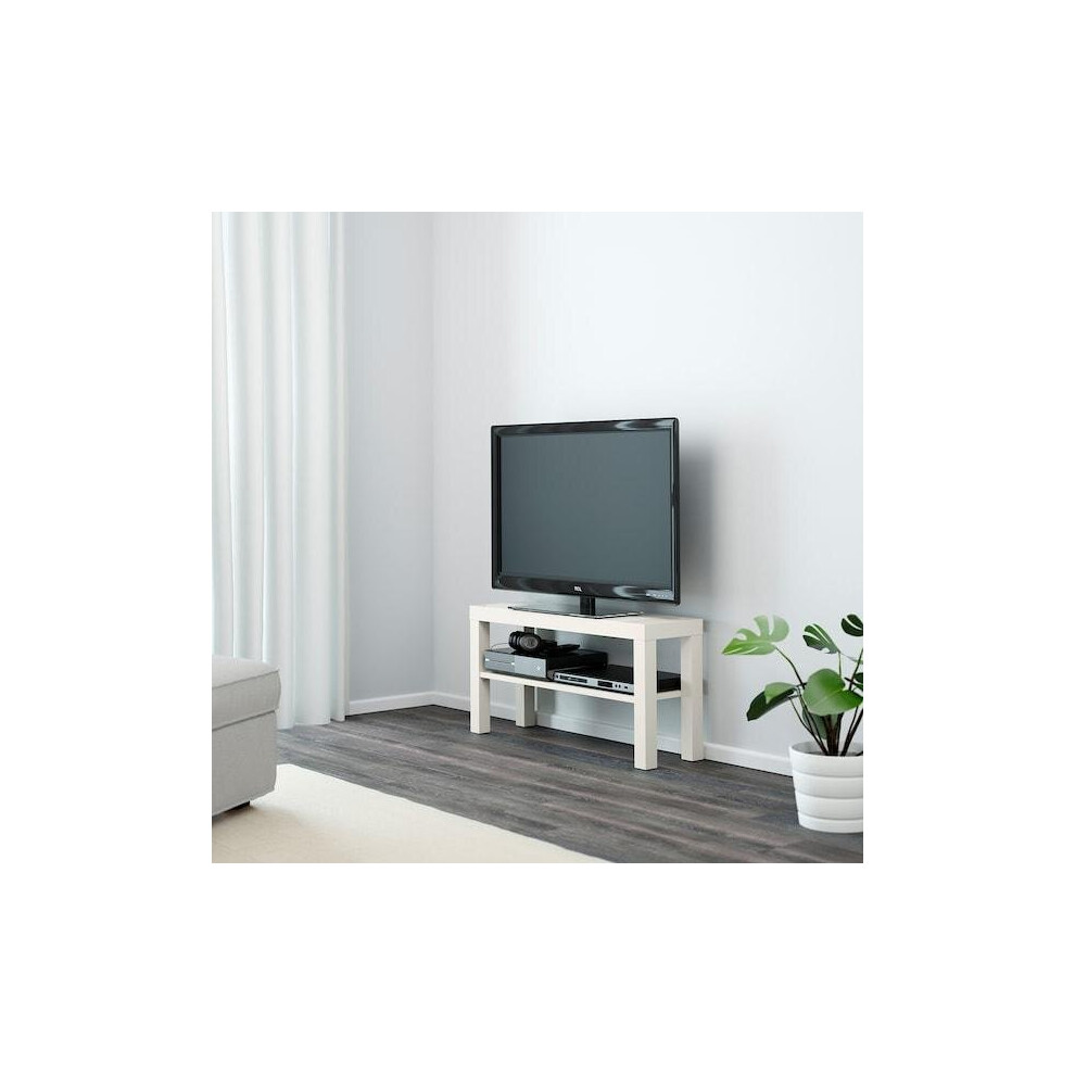 LACK TV bench white 90x26x45 cm on OnBuy