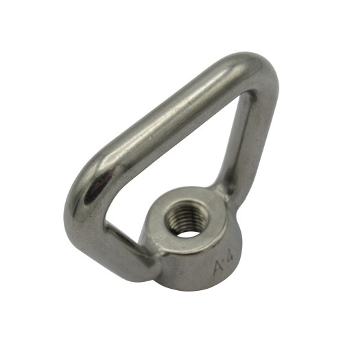 Stainless Steel Rectangular Eye Nut M10 (Rigging Deck Loop Rope) on OnBuy