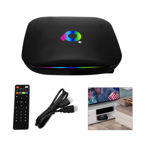 Q Plus QBOX Q+ 2GB 16GB Amlogic Android 9.0 WIFI Smart TV BOX on OnBuy