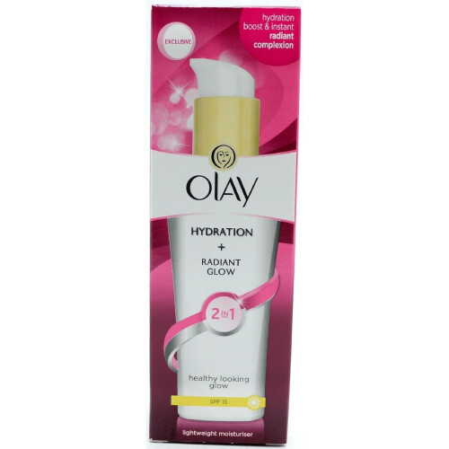 Olay Hydration & Radiant Glow 2-in-1 Healthy Looking Glow Spf15 on OnBuy