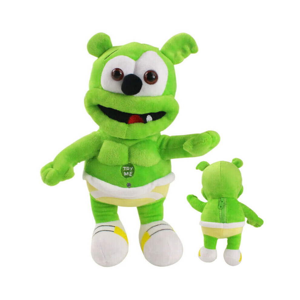 Singing I AM A GUMMY BEAR Musical Gummibar Soft Plush Dolls 12" Teddy ...