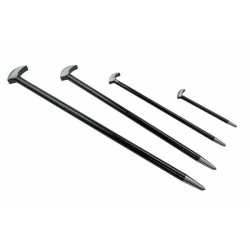 US PRO Tools 4pc Heel Bar Set Podgers Pry Bars Toe 150 300 400 500mm ...