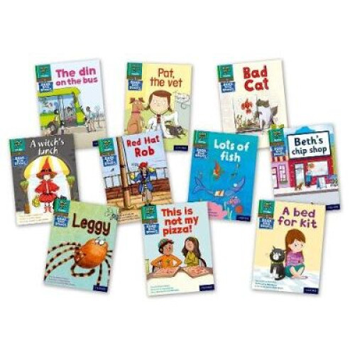 Read Write Inc. Phonics Book Bag Books: Green Set 1 Storybooks Mixed ...