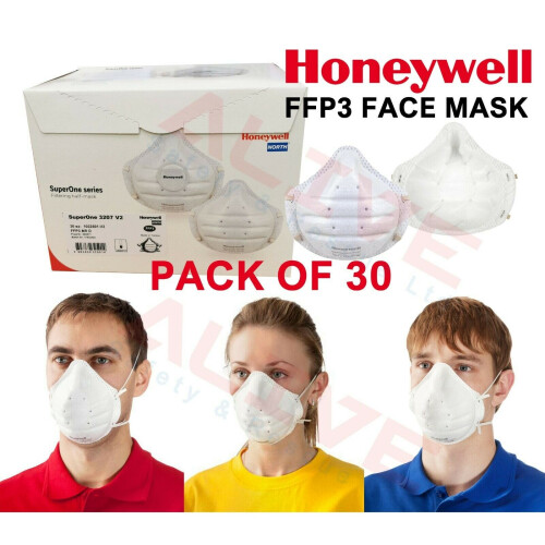 Honeywell SuperOne 3207 V2 FFP3 NR D respirator mask - 30 unit/Box on OnBuy