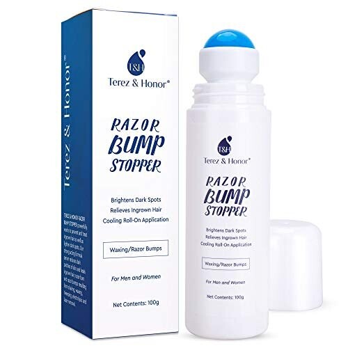 Razor Bump and Ingrown Hairs Serum - After Shave Solution Roll-On for ...