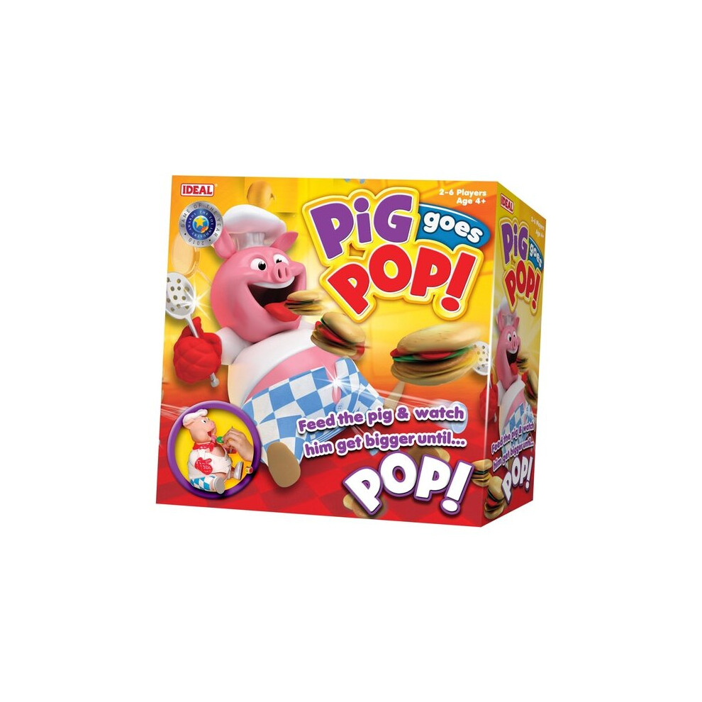 Pig Goes Pop Game Match Colours Feed Pig His Burgers 16 Burger Pieces on OnBuy