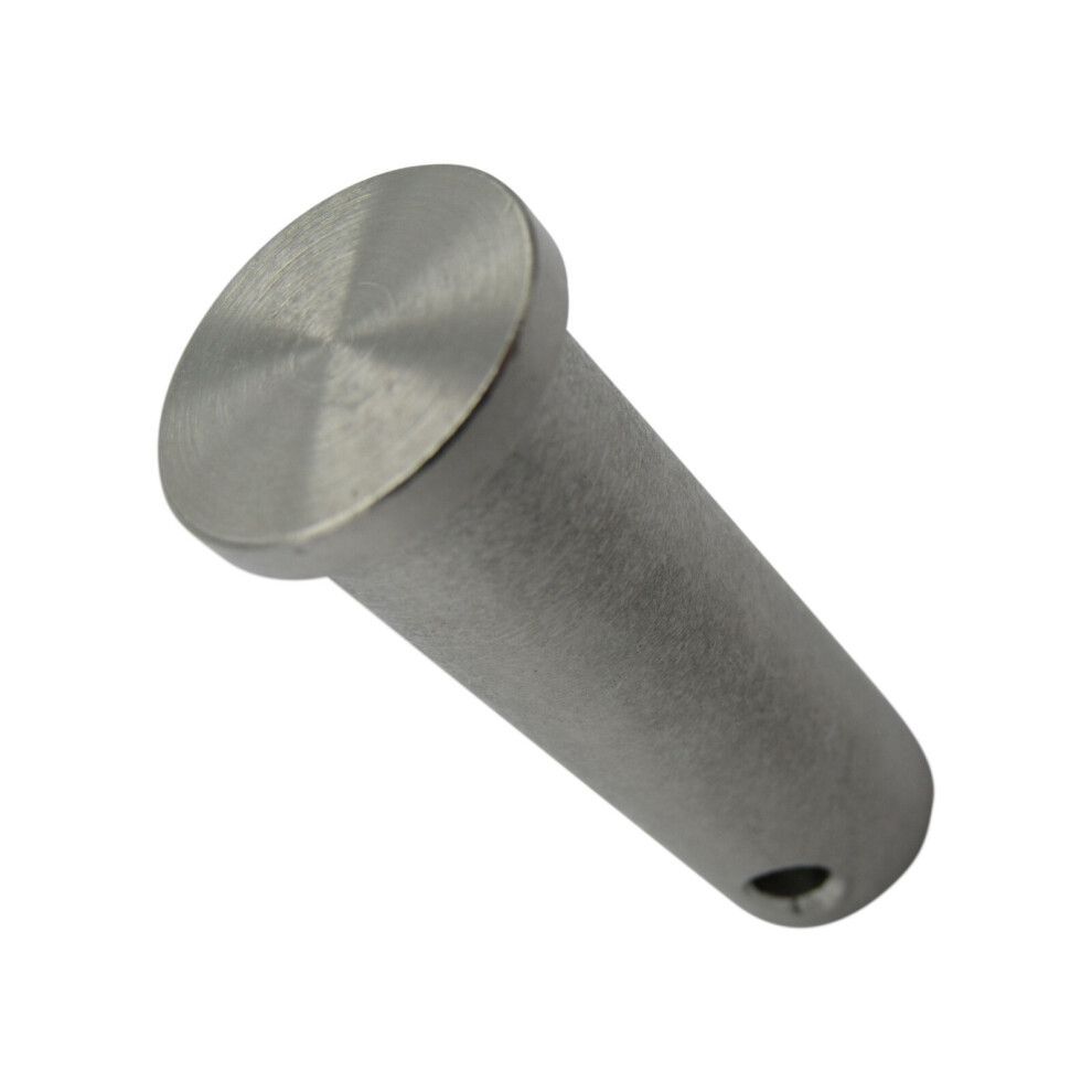 Stainless Steel Clevis Pins 12MM x 30MM with Hole x2 (Flat Head ...