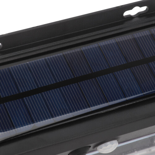 LED Solar Powered PIR Motion Sensor Garden Wall Light Security Flood on OnBuy