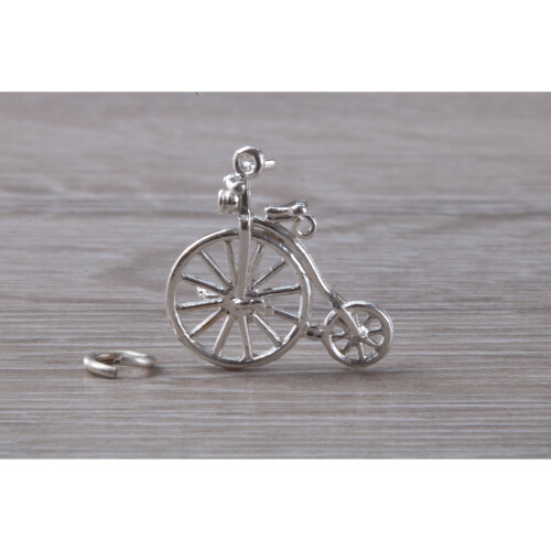 Penny Farthing Cycle Charm on OnBuy