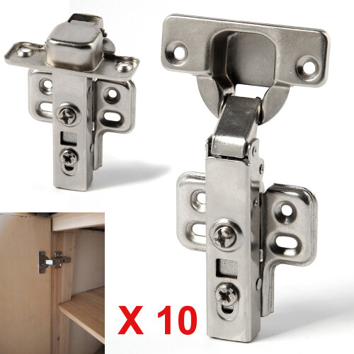 10X35Mm Kitchen Cabinet Cupboard Wardrobe Standard Door Hinges +Free ...