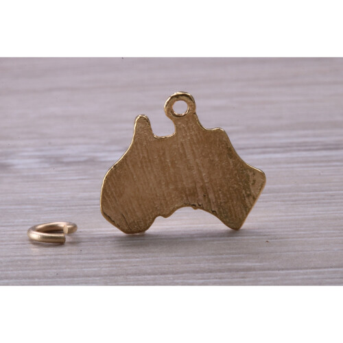 9ct Gold Australia Map Charm on OnBuy
