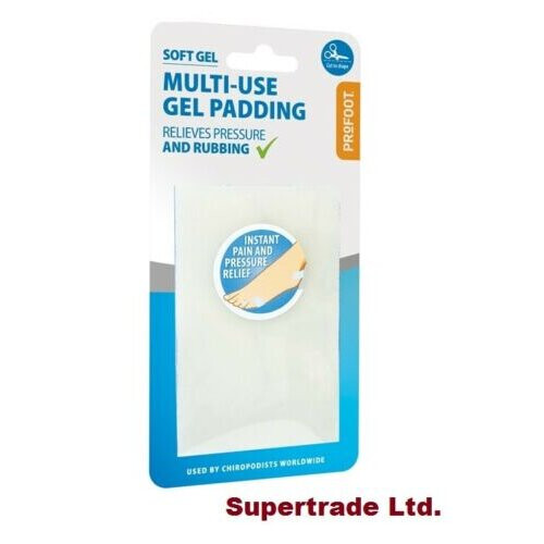 6 X Profoot Soft Gel Multi Use Gel Padding Relieves Pressure & Rubbing Friction on OnBuy