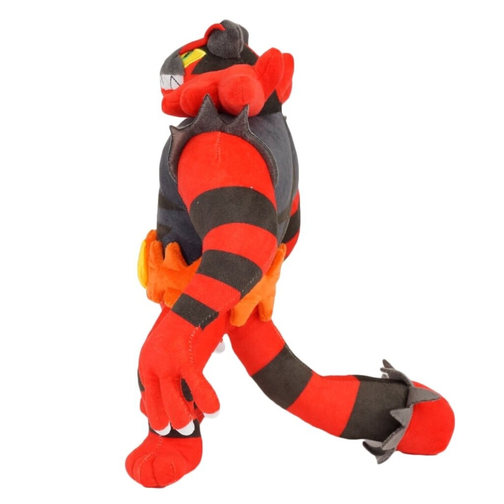 Incineroar Plush Toy Blazing Roaring Tiger Doll Figure on OnBuy