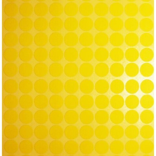 Self-Adhesive Tailors Round labels, Diameter 13mm, A Pack of 15 Sheets ...