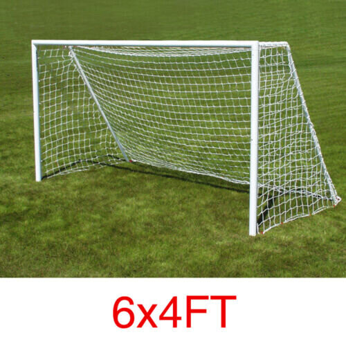 6x4ft Soccer Football Goal Nets For Outdoor Sports White(Only Net) on OnBuy