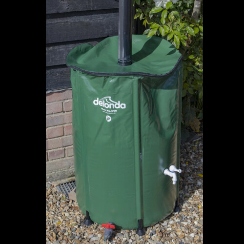 Dellonda 250L Collapsible Fold Up PVC Garden/Hydroponics Water Butt ...
